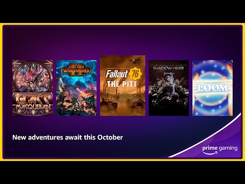 Prime Gaming Goes even BIGGER in October 2022!