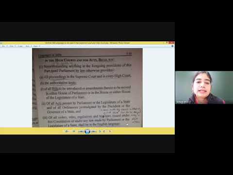 Article 348 of the Indian constitution #article348 #constitutionalprovisions