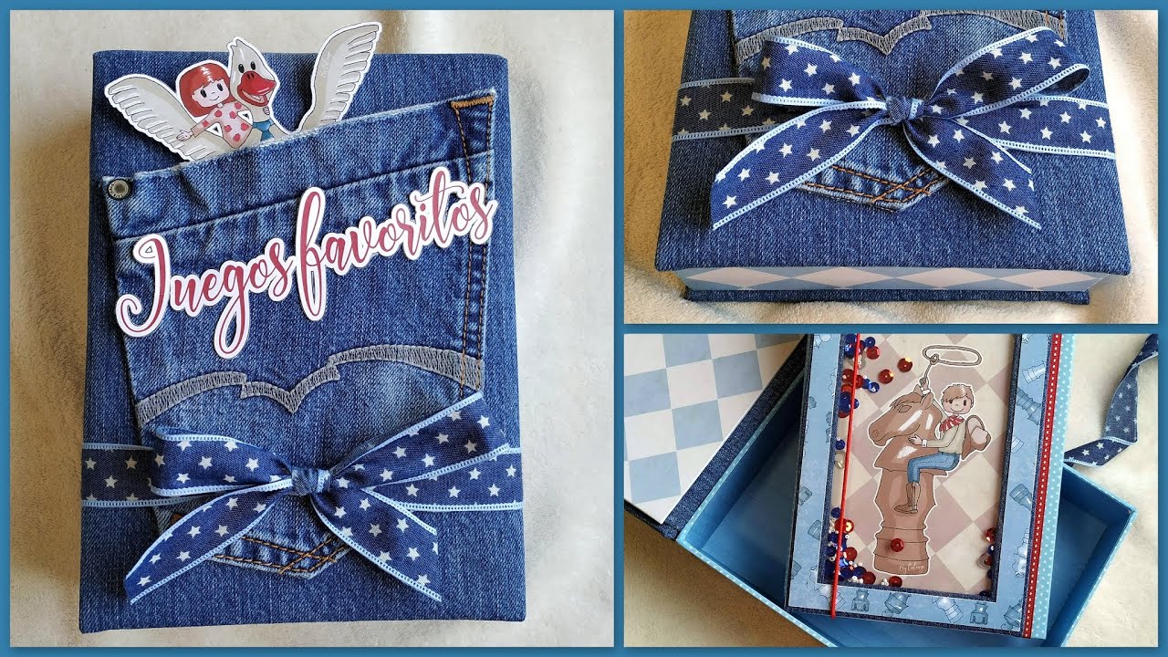 Tutorial caja para álbum scrap en cartonaje. Colaboración Sueños scraperos.