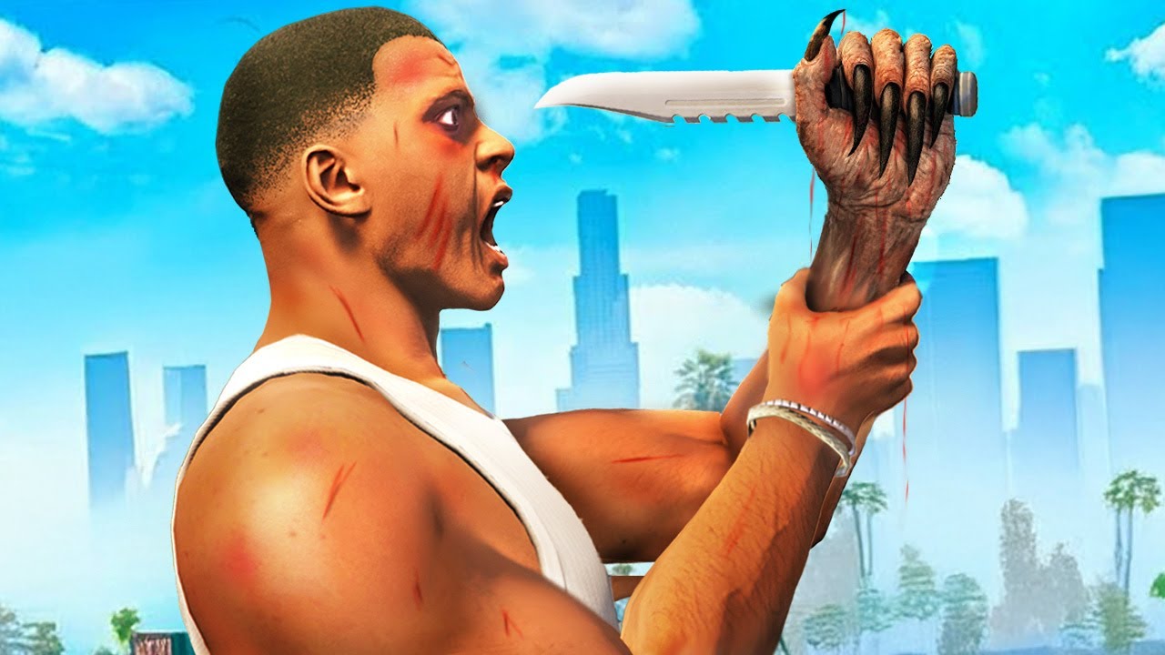 Franklin's CURSED HAND Did This... In GTA 5