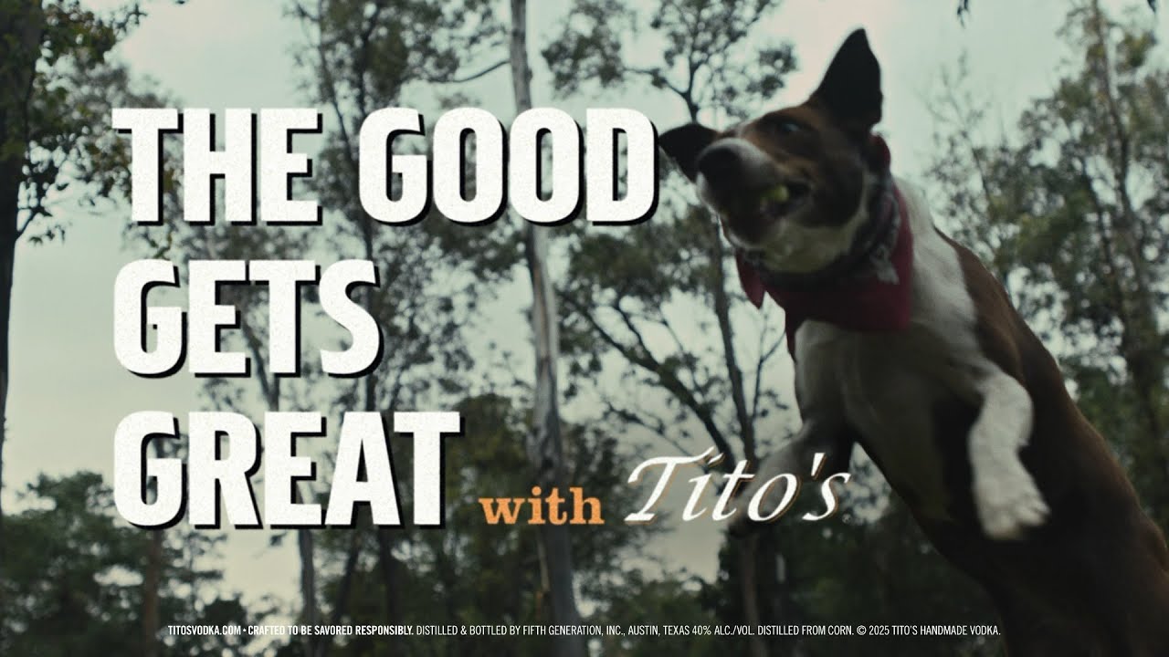 Rolling Retriever with Tito's