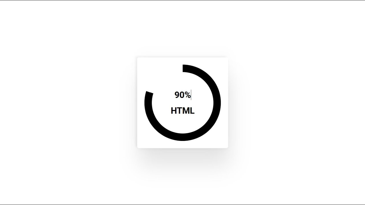 How To Create Circular Progress Bar Using Pure CSS | #DeveloperHub