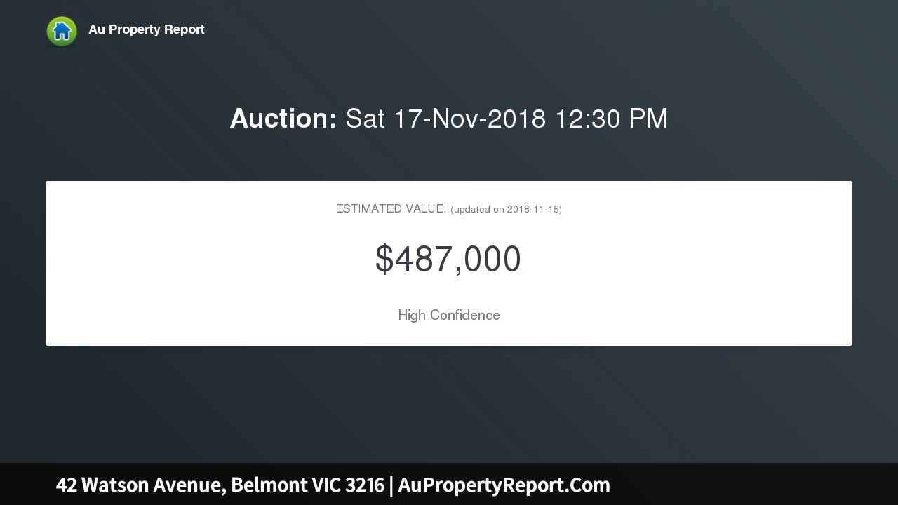 42 Watson Avenue, Belmont VIC 3216 | AuPropertyReport.Com