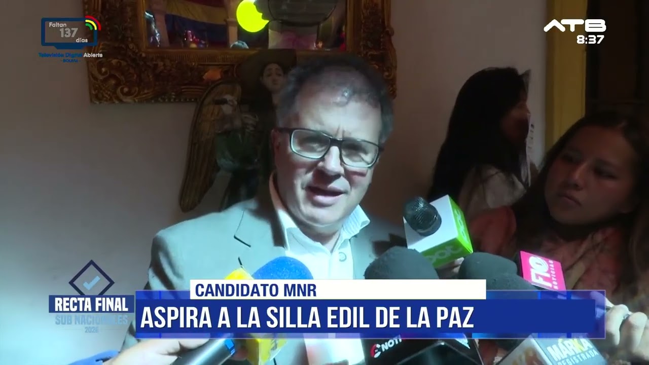 Miguel Roca anuncia candidatura a la Alcaldía de La Paz y cuestiona ...