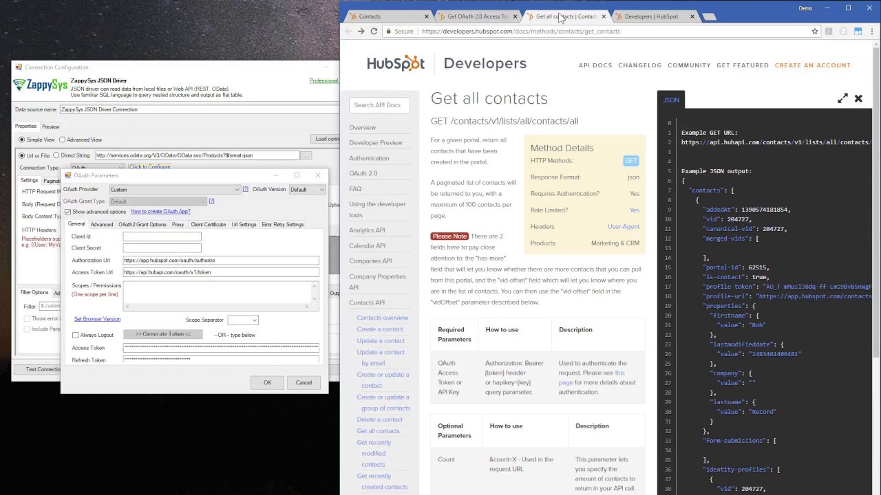 Calling REST API with OAuth 2.0 Authentication using ZappySys ODBC Driver (Part 3 of 6)
