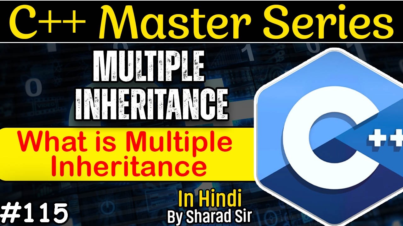#115 Multiple Inheritance in C++ With Example | What is Multiple Inheritance in C++? | Tpoint Tech