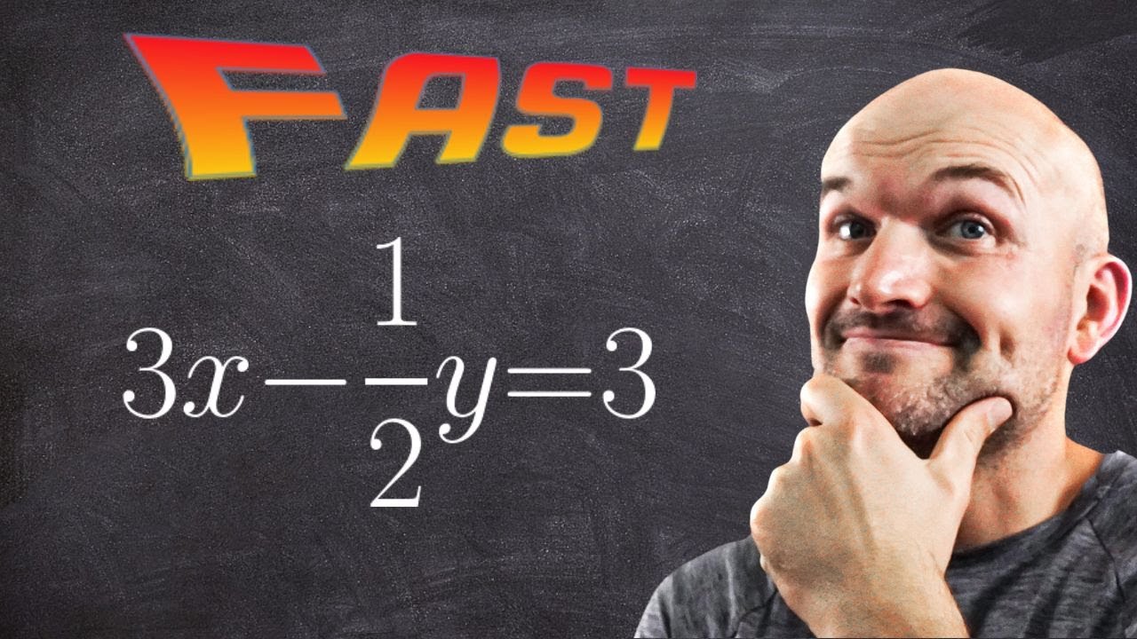 Graph a Linear Equation Fast