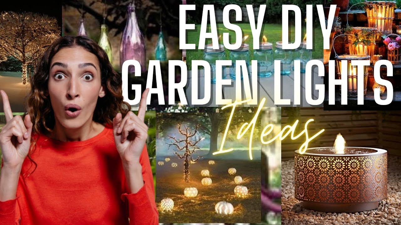 Surprisingly 41 Easy DIY Garden Lighting Ideas!