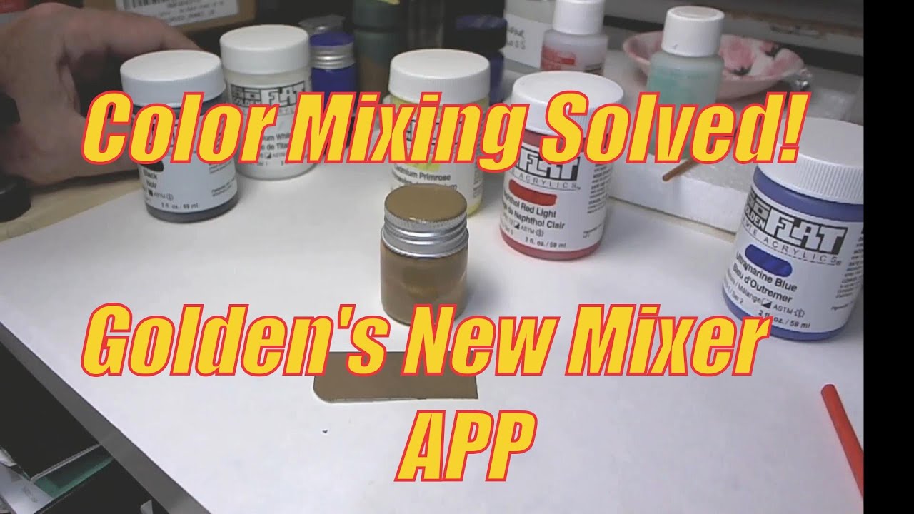 Match Authentic Colors with Golden's New Mixer App