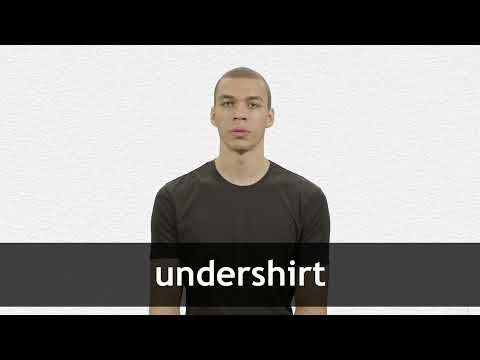 UNDERSHIRT definition and meaning | Collins English Dictionary