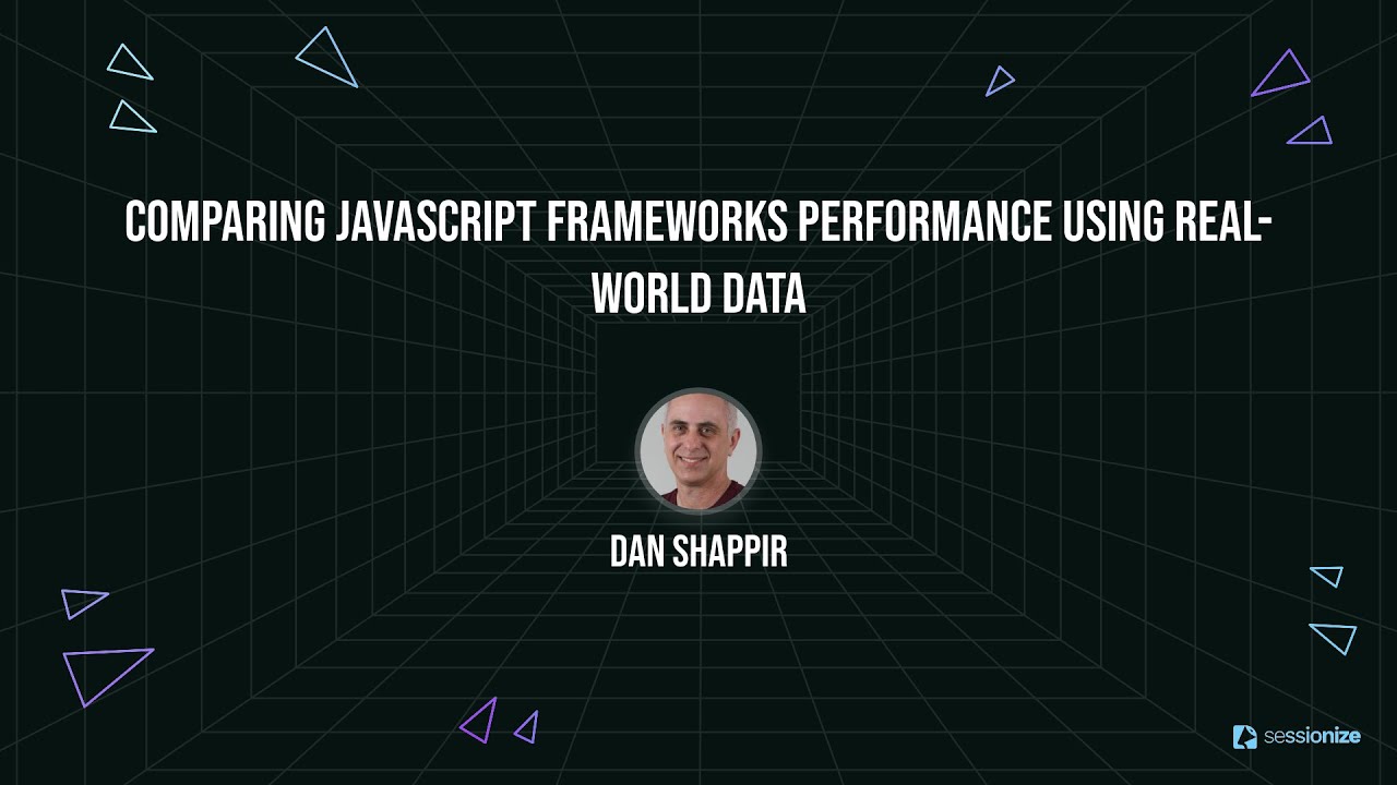Comparing JavaScript frameworks performance using real world data by Dan Shappir