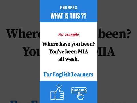 MIA Meaning