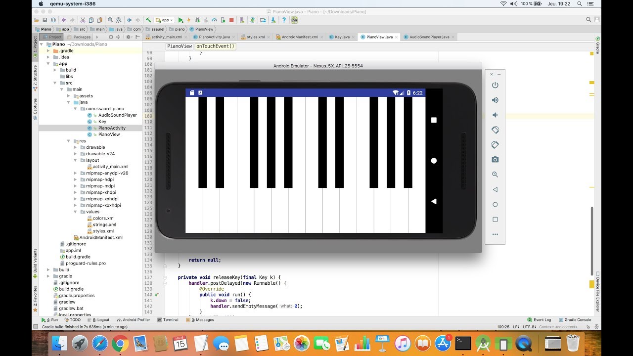 Learn to create a Virtual Piano for Android