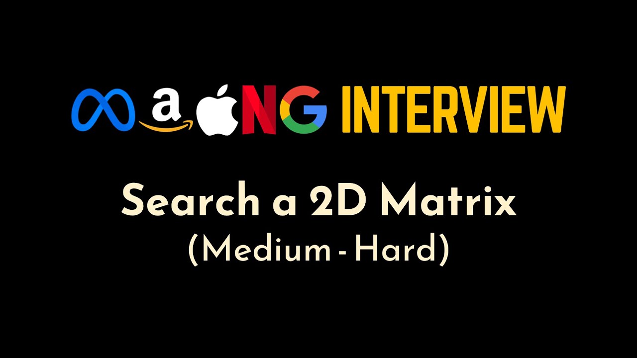 Search a 2D Matrix | Binary Search Optimal Java Solution | Geekific