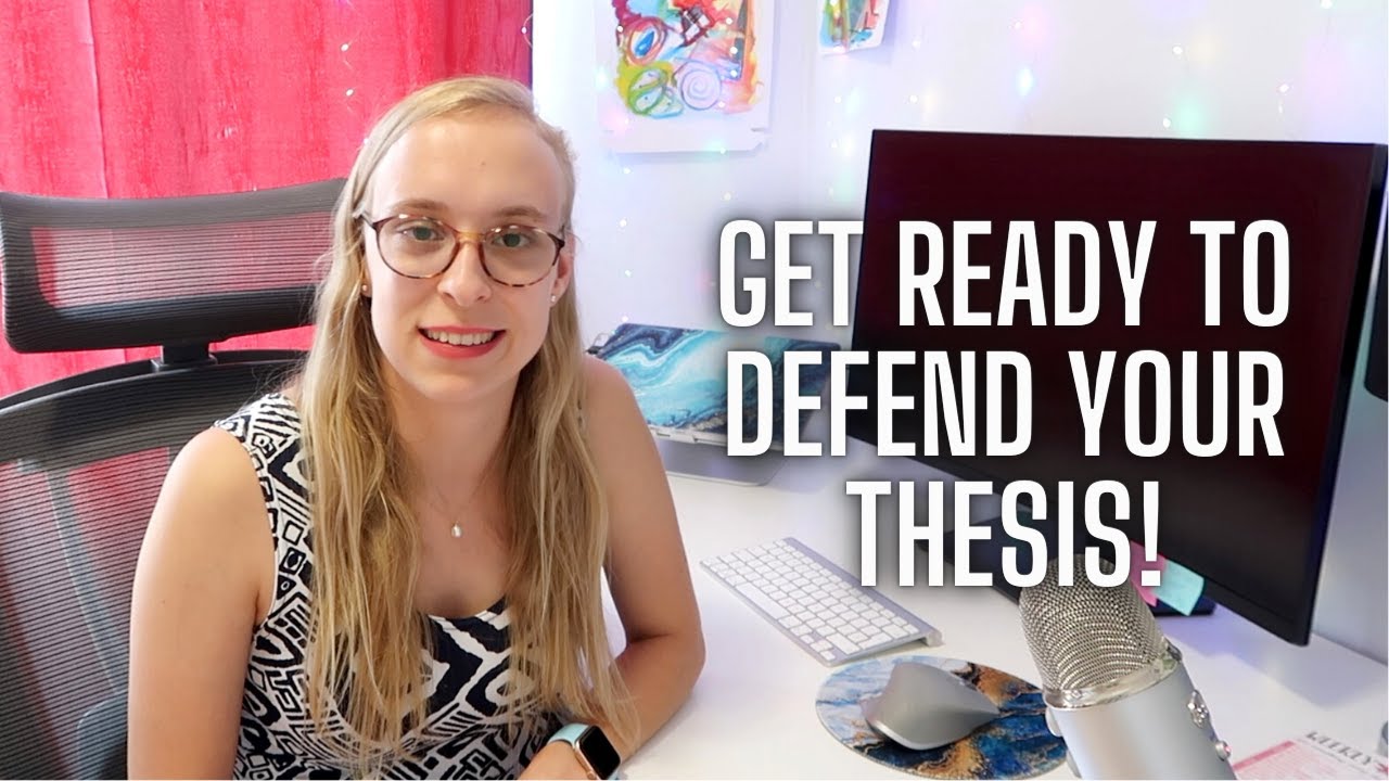 5 Tips For A Successful Thesis Defense + how to make high quality presentation slides!
