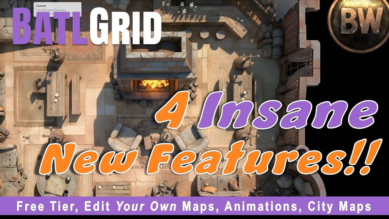 BatlGrid - Insane New Features! (Edit Your Maps, Animations, Create Maps from Panels)