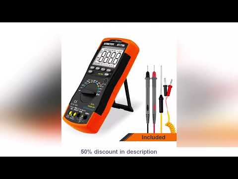 Latest Products You Must Know! BTMETER BT-770N 6000 Count Orange Intelligent Digital Multimeter