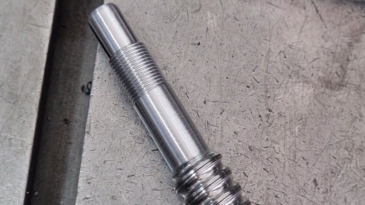 Machining a 1605 Ballscrew for BK12