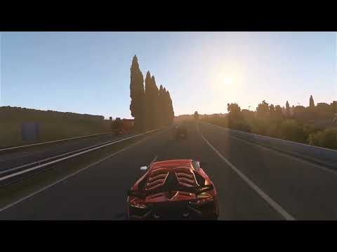 Steam Community :: Video :: ETS2 Drive Lamborghini SVJ 2018 02