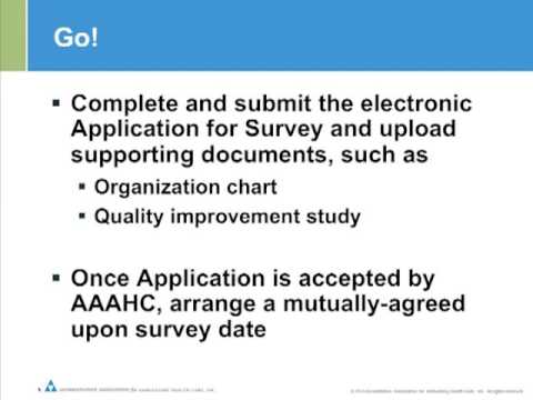 Accreditation Association for Ambulatory Health Care (AAAHC)