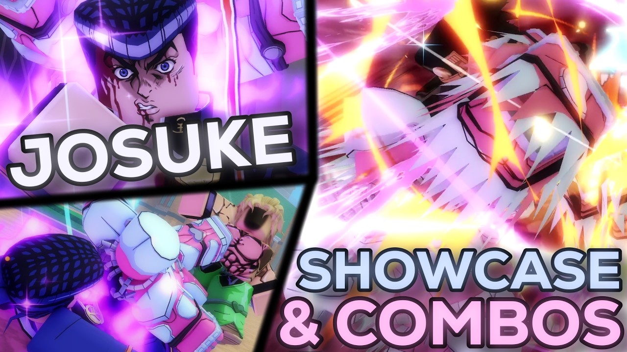 JOSUKE Showcase & Combos (Diamond RAGE) - Shonen Unleashed