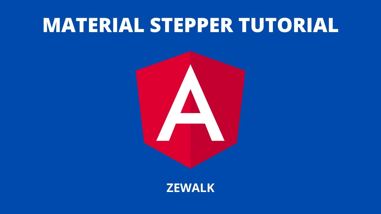 Angular Material Stepper Tutorial | Angular Material 12 [2022]