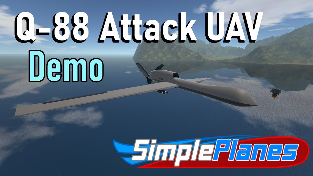 SimplePlanes - Automatic Ground Attack Drone