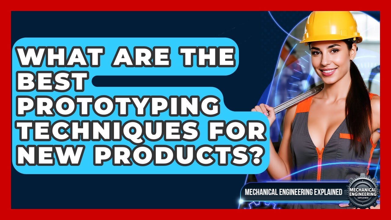 What Are The Best Prototyping Techniques For New Products? - Mechanical Engineering Explained