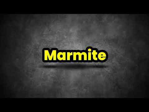 Marmite Pronunciation | How To Say Marmite | Marmite Meaning