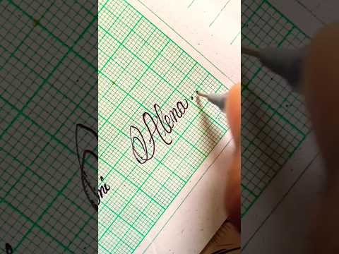Alena name 😊 in cursive handwriting ✍️✍️✍️ subscribe to my channel ♥️❣️✌️#short #alena