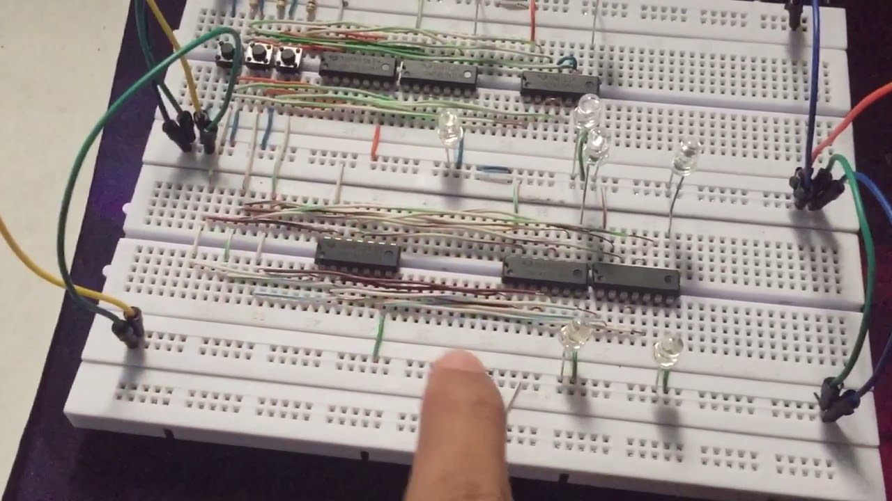 3x8 Decoder Actual Implementation