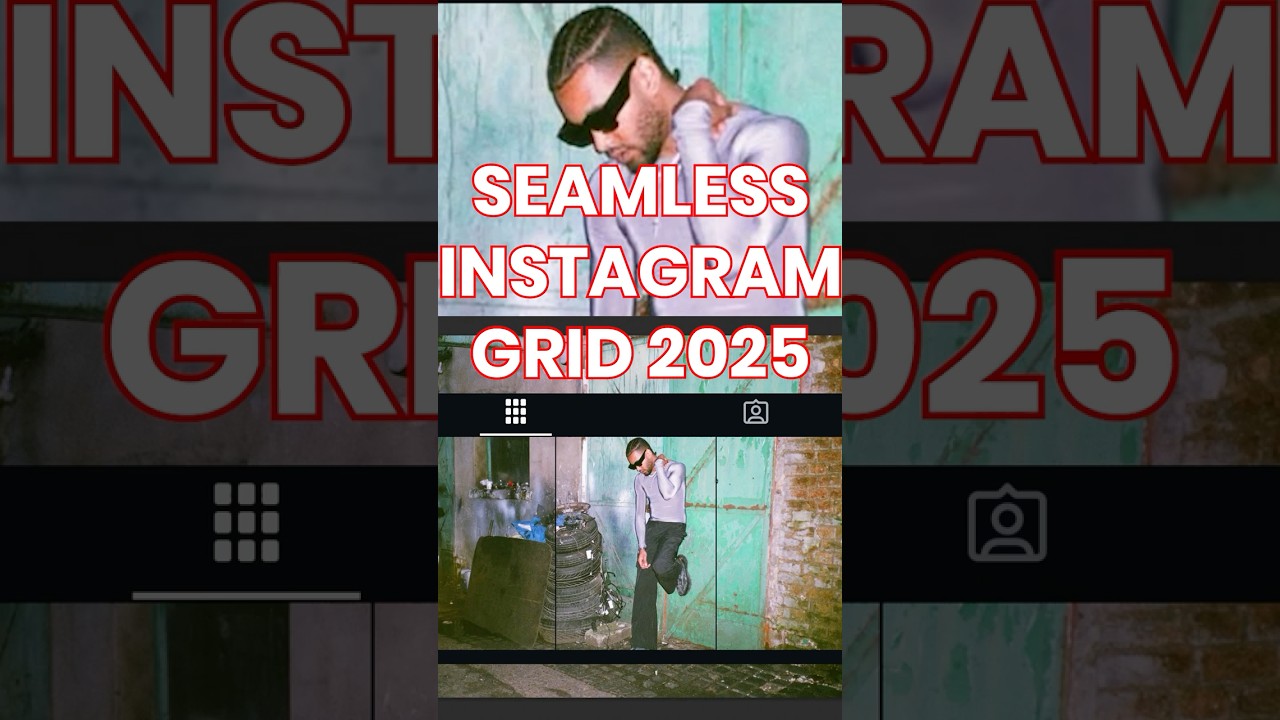 How to Create a Seamless Instagram Grid (Easy Tutorial)