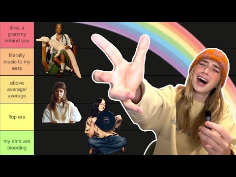 tier ranking 2024 albums by queer artists
