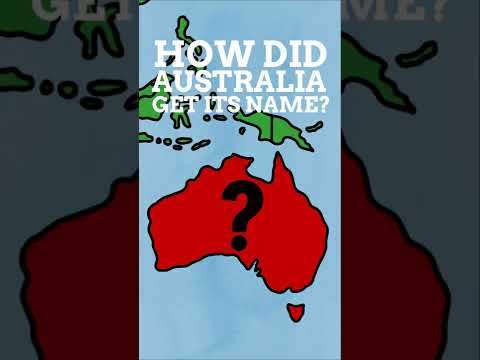 How Did Australia Get Its Name? #Shorts