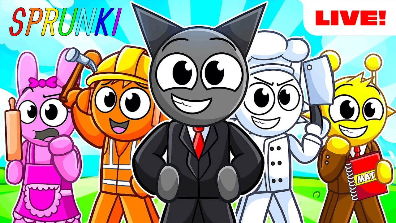 🔴 LIVE! 24 HOURS Sprunki Full Videos! |  @Sprunki-World