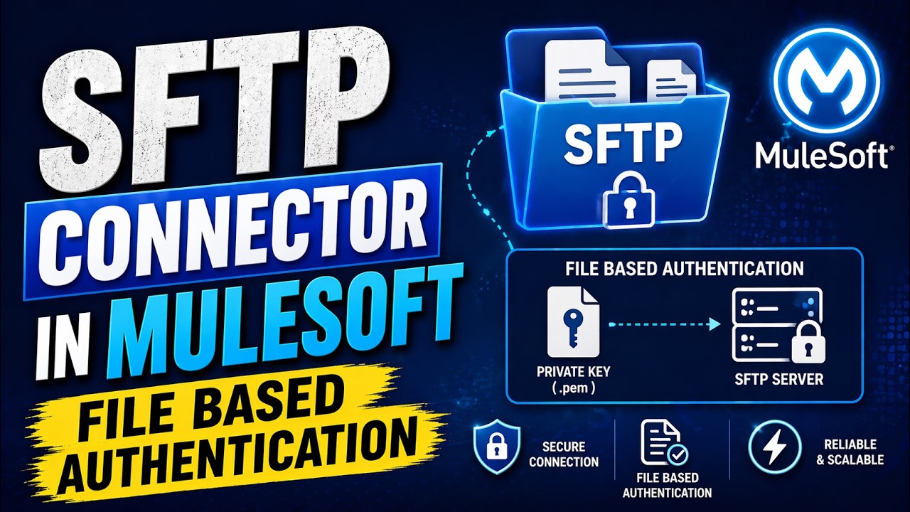 SFTP connector in Mulesoft | File based Authentication