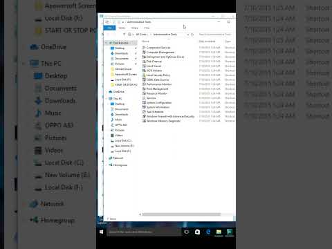 How to start or stop quality window Audio video experience service in windows 10