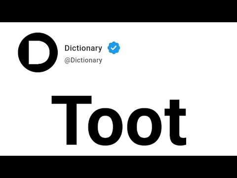 Toot Meaning In English