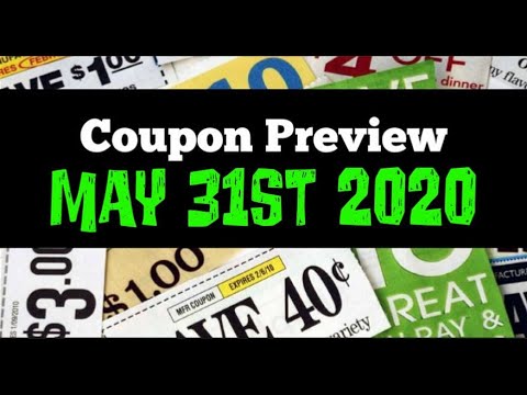Coupon Insert Preview for Sunday May 31st 2020 3 Inserts