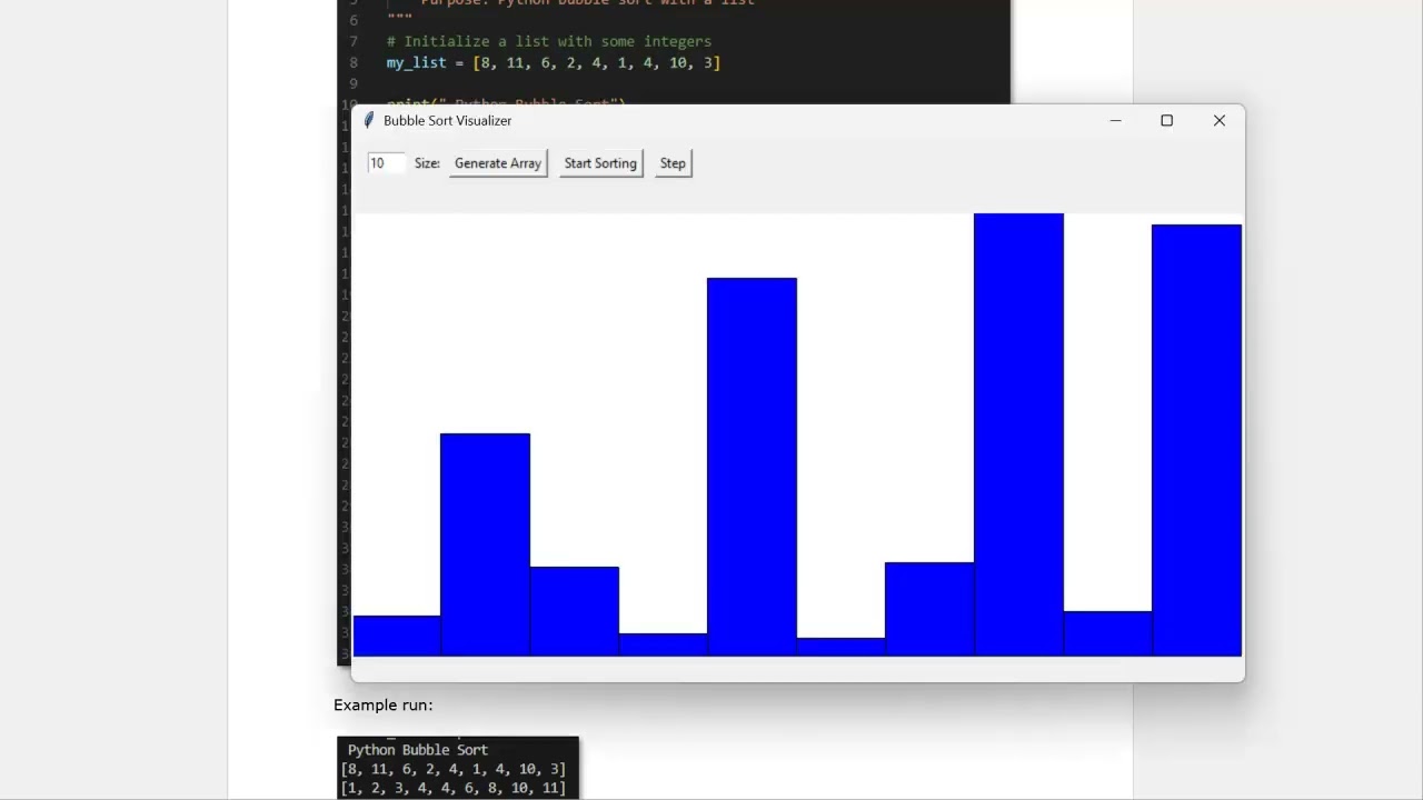 Bubble Sort for All (Python, Java, and C++)