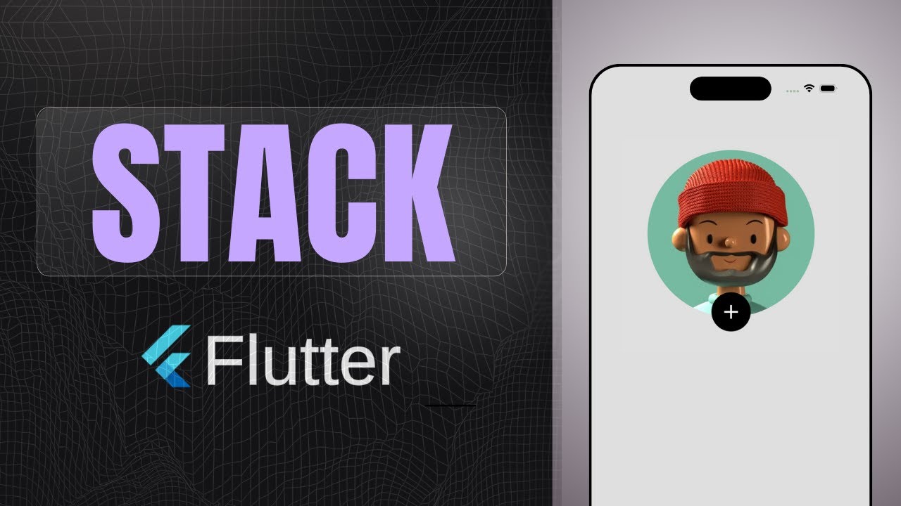 Stack widget | Make Widgets On Top of Each other in Flutter