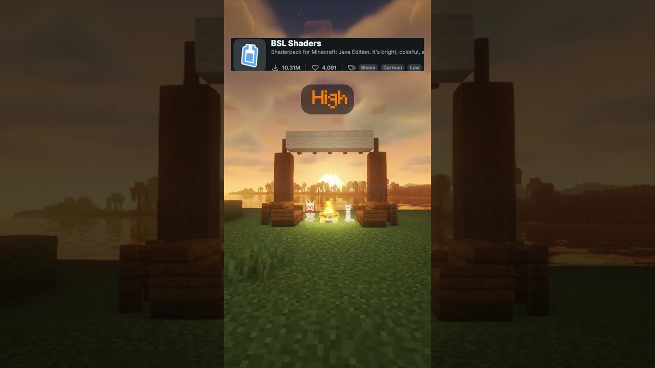 BEST High Performance  Minecraft Shaders for POTATO PCS🤯