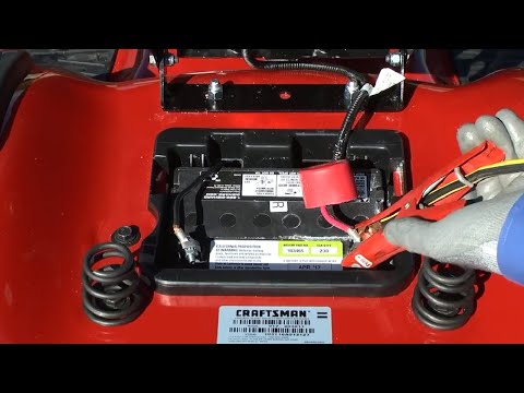 How to Jump Start a Riding Lawn Mower