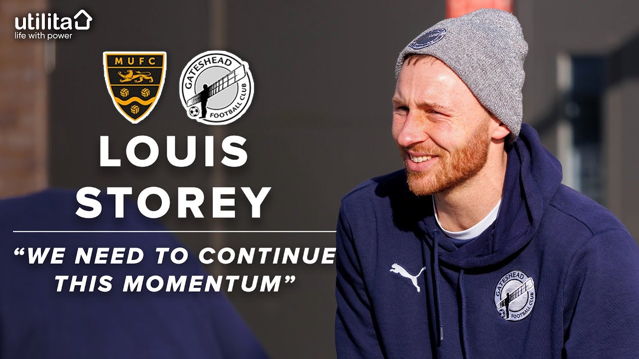 🗣️ "We need to continue this momentum" | Louis Storey pre-Maidstone (A ...
