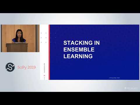Learn Using a Stacking Model Ensemble Approach to Predict Rare Events | SciPy 2019 | Susan Yuhou ...