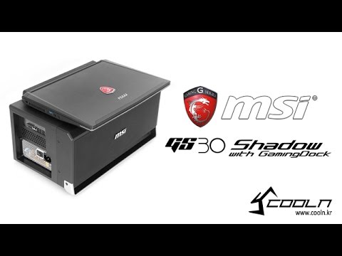 [Coolenjoy] MSI GS30-2M Shadows With GD - Docking Station