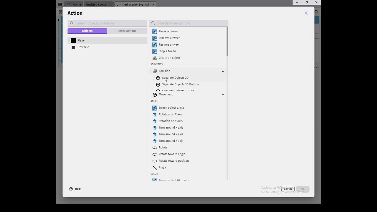GDevelop 3D Physics Extension Tutorial #2