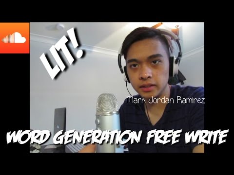 The Word Generator Free Write Challenge