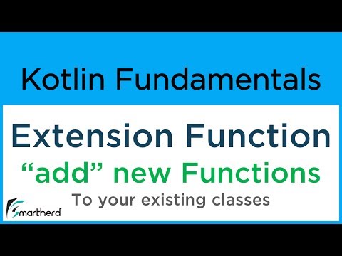 Learn Kotlin EXTENSION FUNCTIONS with example Kotlin Android Tutorial 7 ...