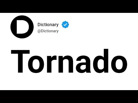 Tornado Meaning In English